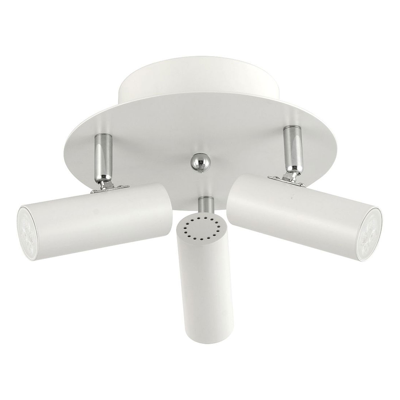 Takspotlight 3xMini GU10 Vit